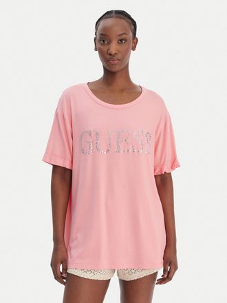 Guess T-Shirt E5GI07 K68D2 Rosa Regular Fit