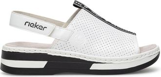 Rieker Sandalen Rieker V5915-80 Wei&szlig;