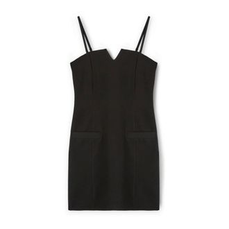 Motivi Femme, Robes, Noir, Taille: 40 FR Robe fourreau bustier