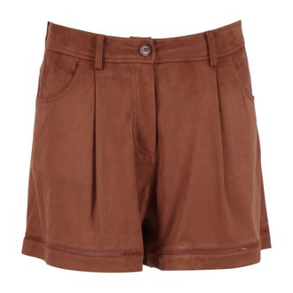 Ermanno Scervino Femme, Shorts, Brun, Taille: 34 FR Pantalone Corto