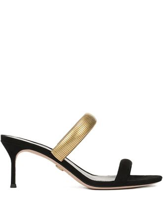 Veronica Beard sandales Tobin 65 mm à bout ouvert - Noir