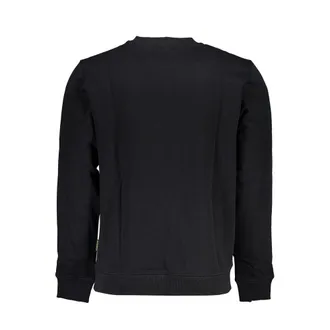 Napapijri Flag-Embroidered Sweatshirt - Black