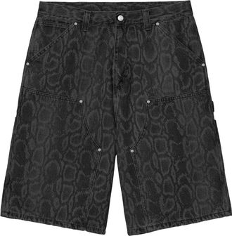 Carhartt Work in Progress Homme, Shorts, Gris, Taille: XL OG Double Knee Short