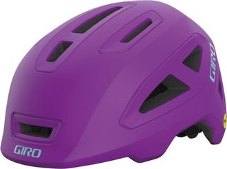 Giro Scamp II Kinder Fahrrad Helm matt lila 2025: Gr&ouml;&szlig;e: XS (45-49cm)