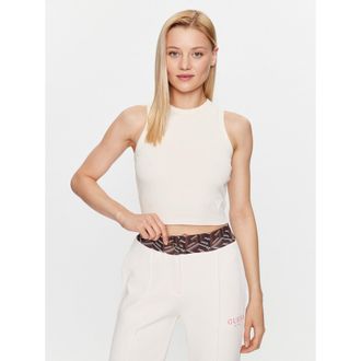 Guess Top V3GP19 K8RT2 Beige Slim Fit