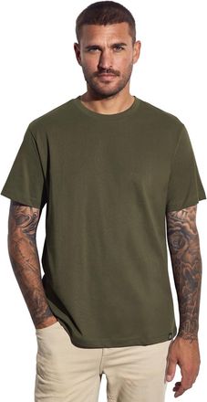 Street One Men Herren Basic T-Shirt in Unifarbe