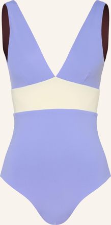 Mymarini Mymarini Badeanzug Plungesuit Zum Wenden Mit Uv-Schutz 50+ braun