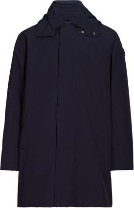 GANT Rechts Parka mit abnehmbarer Kapuze - Blau