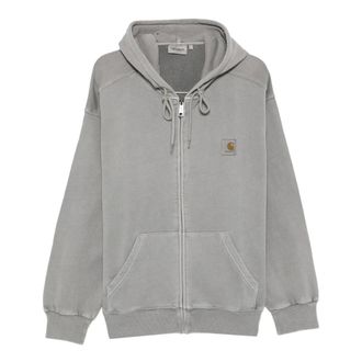 Carhartt Work in Progress Homme, Sweatshirts et sweats &agrave; capuche, Gris, Taille: XL SweaT-shirt &agrave; Capuche Zipp&eacute;