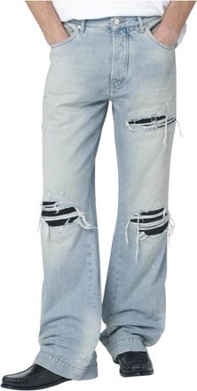 Amiri Homme, Jeans, Bleu, Taille: W33 MX1 Straight Flare Jeans