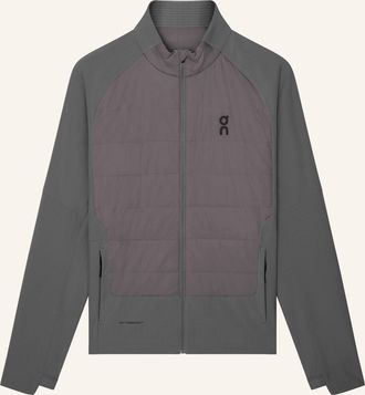 On Hybrid-Laufjacke Weather grau