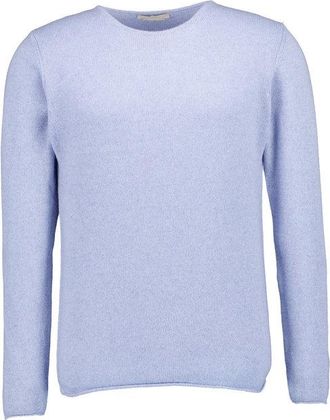 Daniele Fiesoli Herren Pullover blau unifarben