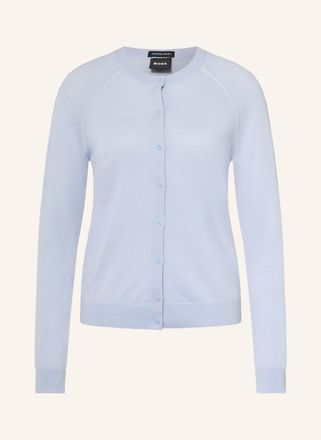 HUGO BOSS Strickjacke Fonami blau