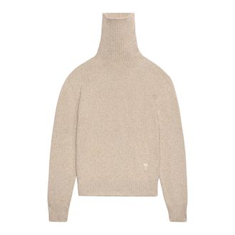 Ami Damen, Strickwaren, Beige, LGr&ouml;&szlig;e
