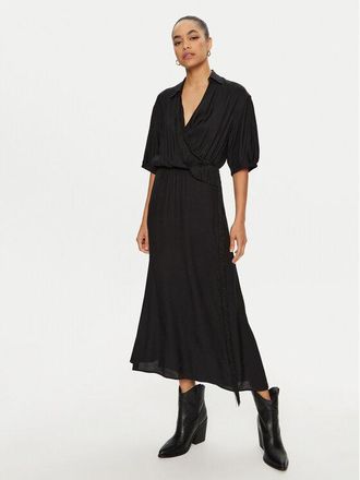 Pinko Sommerkleid 103561 A1WV Schwarz Regular Fit