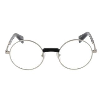 Yohji Yamamoto Silberne Runde Optische Brillen - - Accessories - Herren - Grau - ONE SIZE