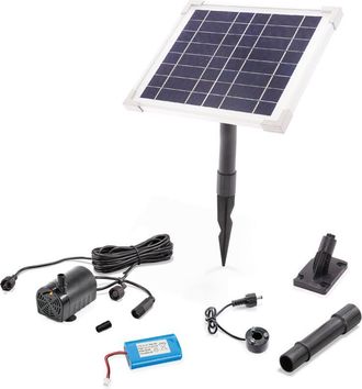 Esotec Esotec - Solar Pumpensystem mit LED-Licht f&uuml;r Brunnen und Wasserspeier 101921
