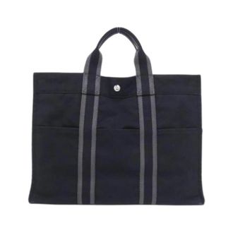 Herm&egrave;s Pre-owned Vintage Canvas Tote - - Pre-owned - Damen - Schwarzk - ONE SIZE