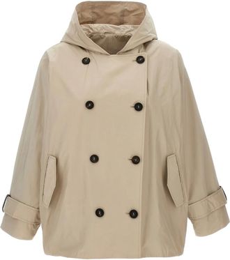 Brunello Cucinelli Damen, Mäntel, Beige, 3XSGröße