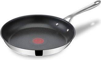 T-fal Jamie Olivers Cooks Direct Inox Po&ecirc;le 28 cm, Rev&ecirc;tement antiadh&eacute;sif, Indicateur de cuisson, Poign&eacute;e s&ucirc;re rivet&eacute;e, Induction E3040644