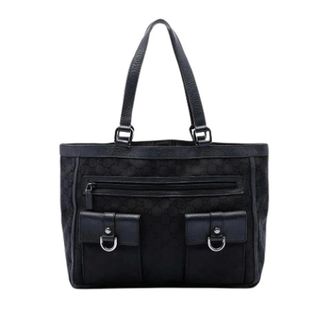 Gucci Pre-owned Abbey D-Ring Tote Bag - Femme - Pre-owned - Noir - Taille: ONE Size