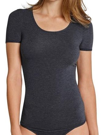 Schiesser Chemise de randonnée, Bleu Nuit_155413, XXL Femme