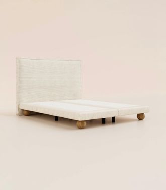 Tediber Sommier boxspring Grand Ours 140x200 cm - Beige Sahara - Tediber