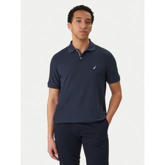 Nautica Poloshirt Cabin NCCR0110 Dunkelblau Classic Fit