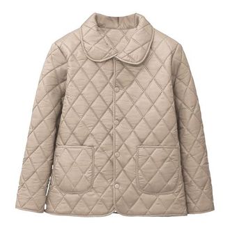 Generic Vestes de grange matelass&eacute;es pour femmes, manteaux dhiver l&eacute;gers &agrave; manches longues, v&ecirc;tements dext&eacute;rieur d&eacute;contract&eacute;s tendance et chauds, Argent&eacute;., XX