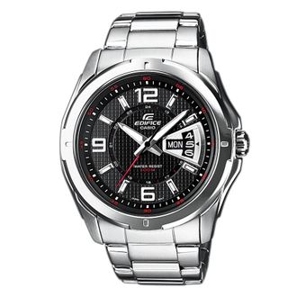 Casio Uhr Casio Edifice EF-129D-1AVEF Silberfarben