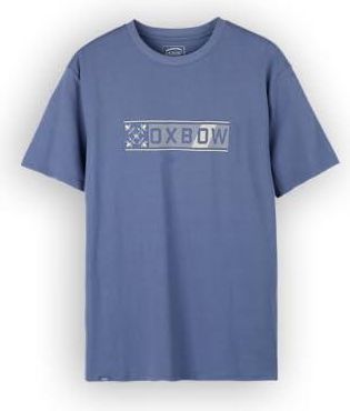 Oxbow Tee-shirt manches courtes FRAMED Hiver 2025 Manches courtes, Col rond, Motif sur lavant