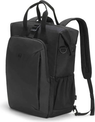 Dicota Messenger Bag Eco MOVE M-Surface Rucksack, schwarz, bis 38.1cm (15 Zoll)