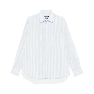 Jacquemus Gestreiftes Hemd mit Brusttasche - - Shirts - Herren - Blau - L