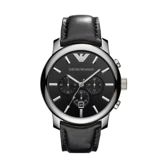 Emporio Armani Ar0431 Uhr - - Accessories - Herren - Schwarzk - ONE SIZE