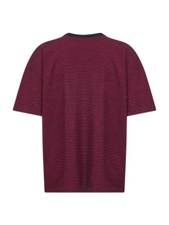 Prada Womens Striped Cotton Jersey T-Shirt T-Shirts & Jerseys