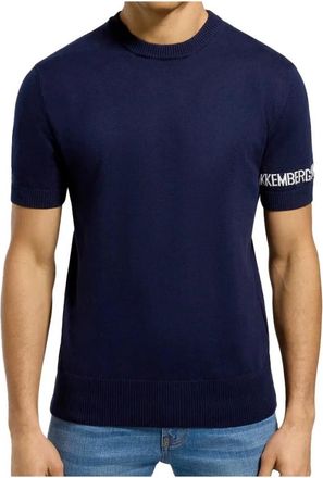 Dirk Bikkembergs Homme, Tops, Bleu, Taille: 2XL T-shirt