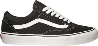 Vans Old Skool Sneaker f&uuml;r Herren, Canvas (Schwarz/Wei&szlig;)