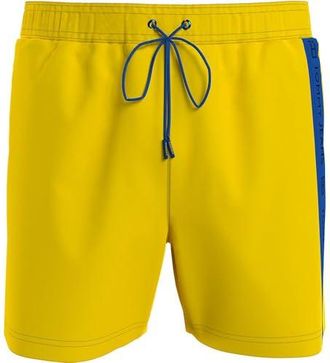 Tommy Jeans Short de Bain Homme Medium Drawstring Mi-Long, Jaune (Vivid Yellow), XXL