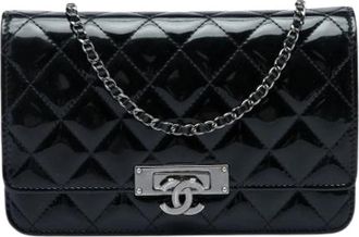 Chanel Pre-owned Vintage Flap Crossbody Bag - - Pre-owned - Damen - Schwarzk - ONE SIZE