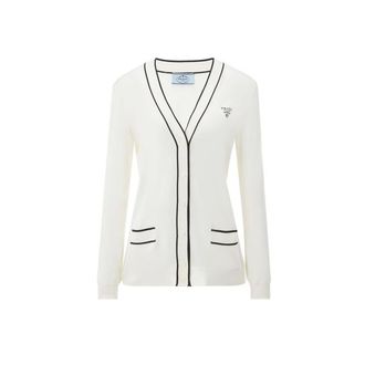 Prada Cardigan en soie