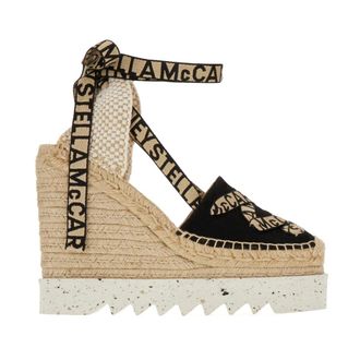 Stella McCartney Femme, Chaussures, Noir, Taille: 39 EU Espadrilles élégantes pour tenues dété