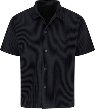 Homme Pliss&eacute; Issey Miyake Pleated Polo