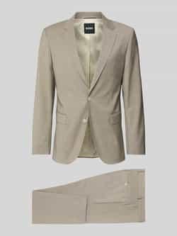 HUGO BOSS Slim Fit Anzug aus reiner Schurwolle Modell H-HUGE-2PCS-253