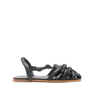 Hereu Flat Sandalen - - Shoes - Damen - Schwarzk - 36 EU