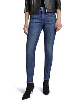 G-Star G-Star Femme Jean Lhana Skinny Split, Bleu (faded blue copen D24356-D441-G318), 28W / 30L
