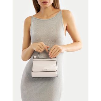 Eva Minge Handtasche Eva Minge ACACJA-CS0377-P Wei&szlig;