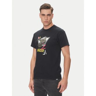 Etnies T-Shirt Puma 4130004126 Schwarz Regular Fit