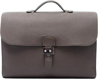 Herm&egrave;s Pre-owned Sac a Depeches - Femme - Pre-owned - Brun - Taille: ONE Size