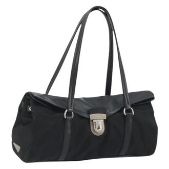 Prada Pre-owned Vintage Schultertasche - - Pre-owned - Damen - Schwarzk - ONE SIZE