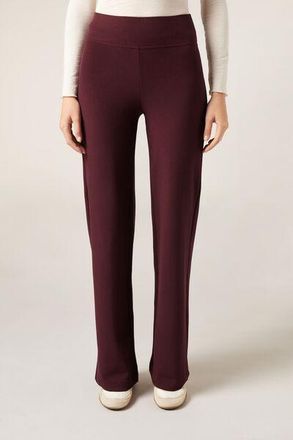 Calzedonia Palazzohose Mit Kaschmir Bordeaux